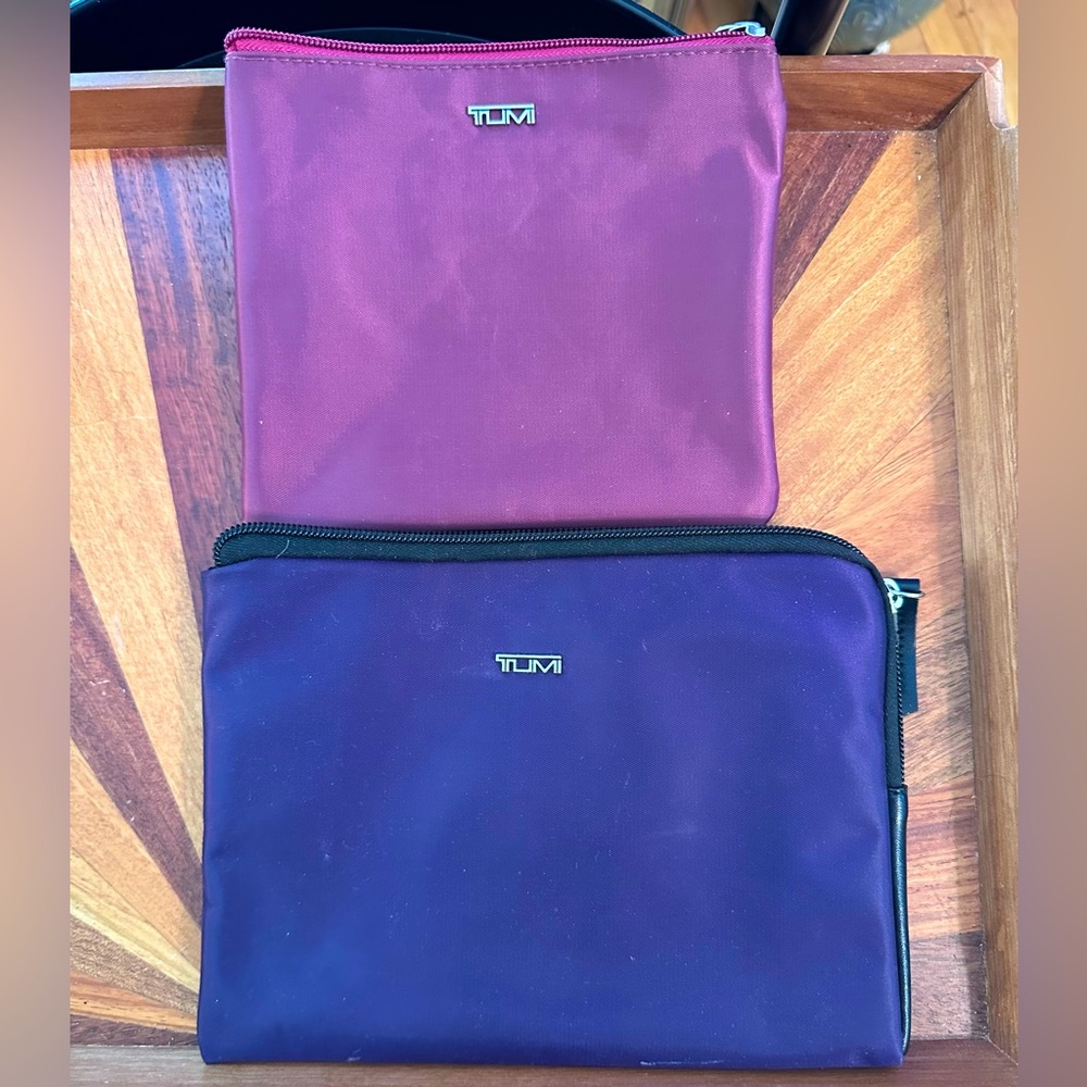 Tumi Delta One Amenity Kit Travel Bag Set - Gem